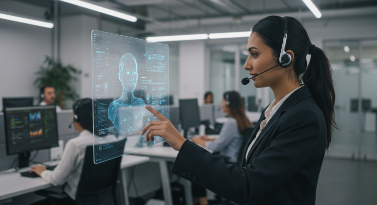 コールセンタースタッフは将来どうなる？AI時代でも必要とされるためのキャリア戦略 | aikm